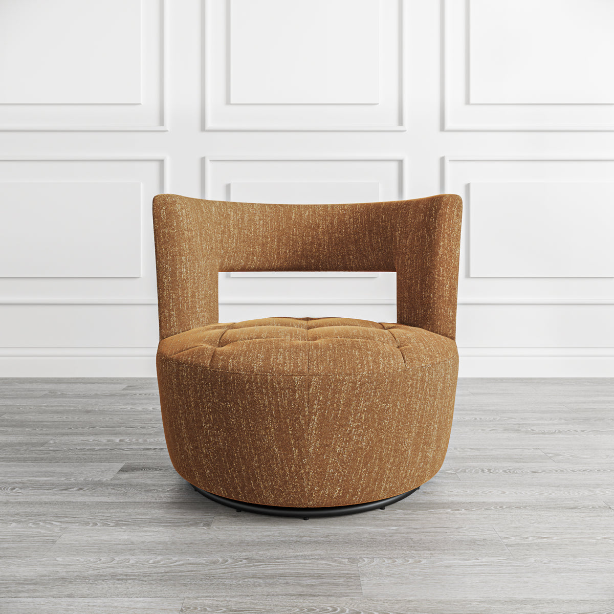 Monterey Mustard Round Armchair